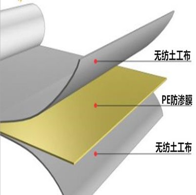 1.5mm PE Composite Geomembrane Liner for waterproof project