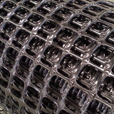 PP Plastic Biaxial Geogrid Needle Punch Composite Geotextile