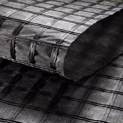 Stitch Reinforced 50gsm Fiberglass Geogrid Fabric Pet 50 50